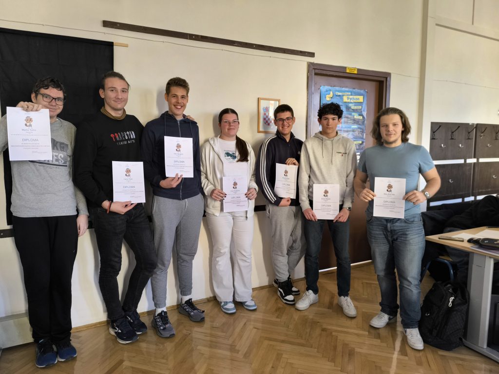 24 zlatne diplome za učenike naše škole na natjecanju Dabar | Gimnazija ...